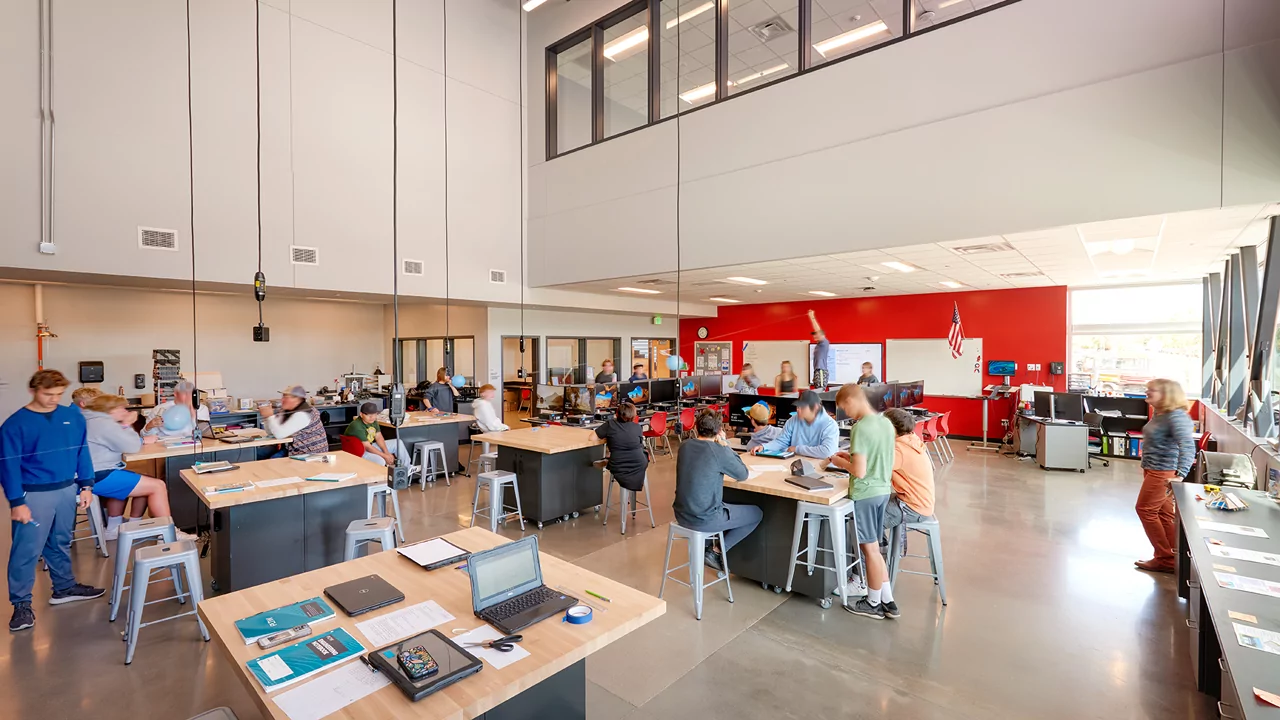 Brighton High School CTE Center and Renovation | Saunders Construction