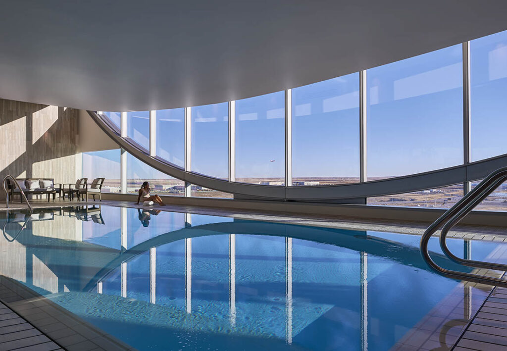 DEN Hotel and Transit Center | Saunders
