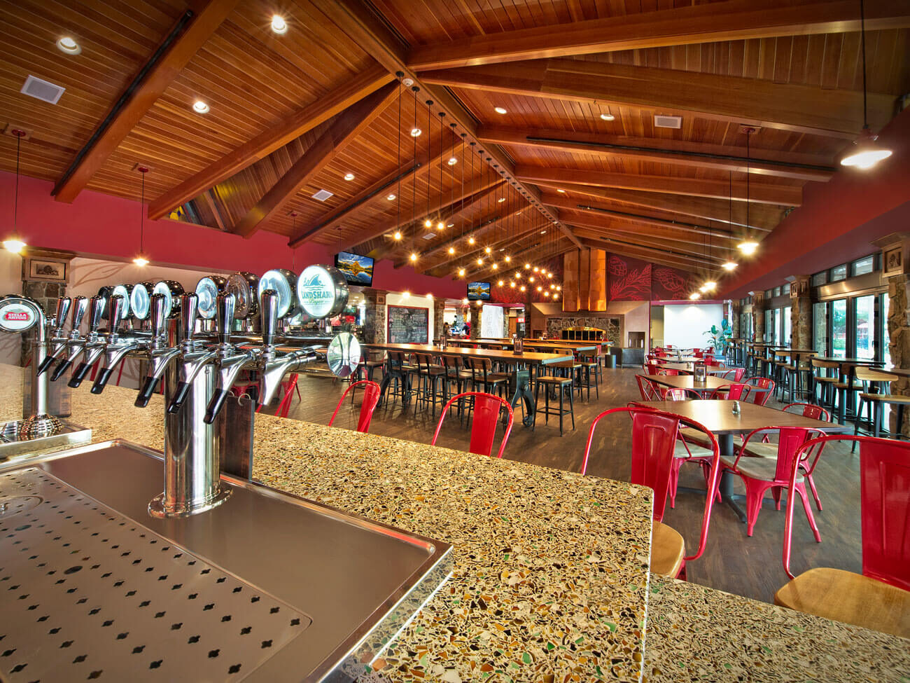 Anheuser-Busch Biergarten | Saunders Construction