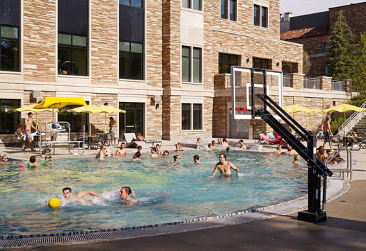 University of Colorado Boulder Recreation Center | Saunders